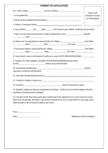 Air Force Group C Application Form 2021 - Speed Job