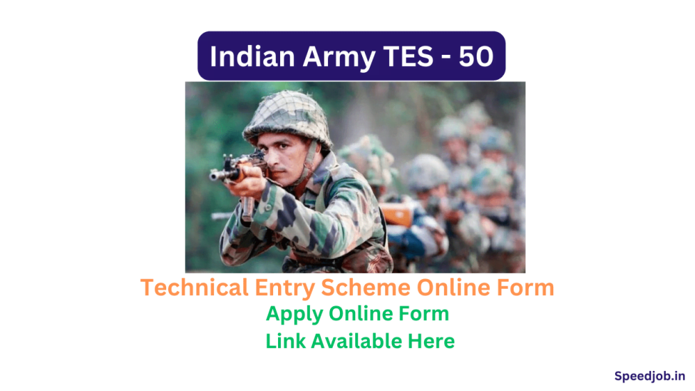 Indian Army TES - 50 Online Form 2023 - Army TES-50