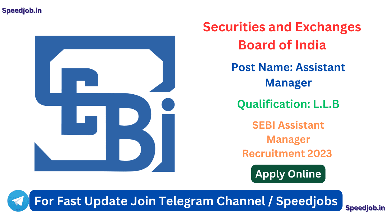 SEBI AM Admit Card 2023 - SEBI Assistant Manager (Legal Stream)