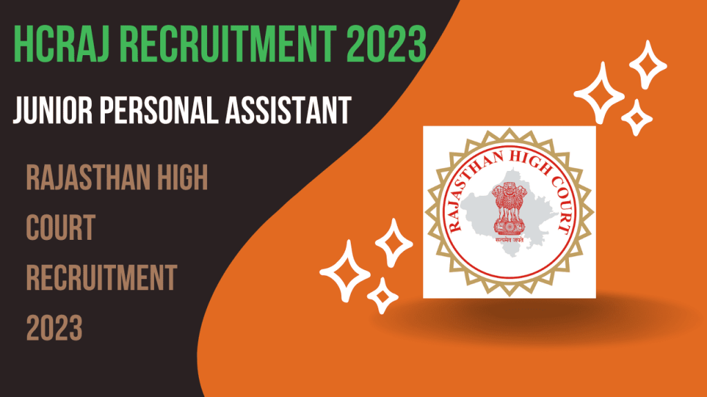 HCRAJ Admit Card 2023 - Rajasthan High Court Junior Personal Assistant Admit Card