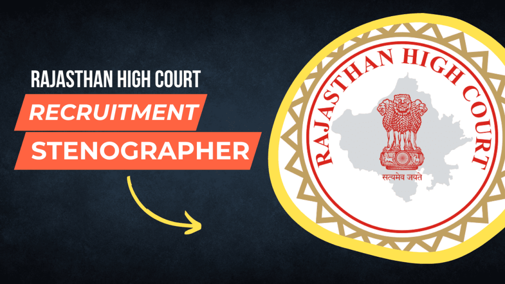 Rajasthan High Court Stenographer Final Result 2023 - Stenographer HCRAJ