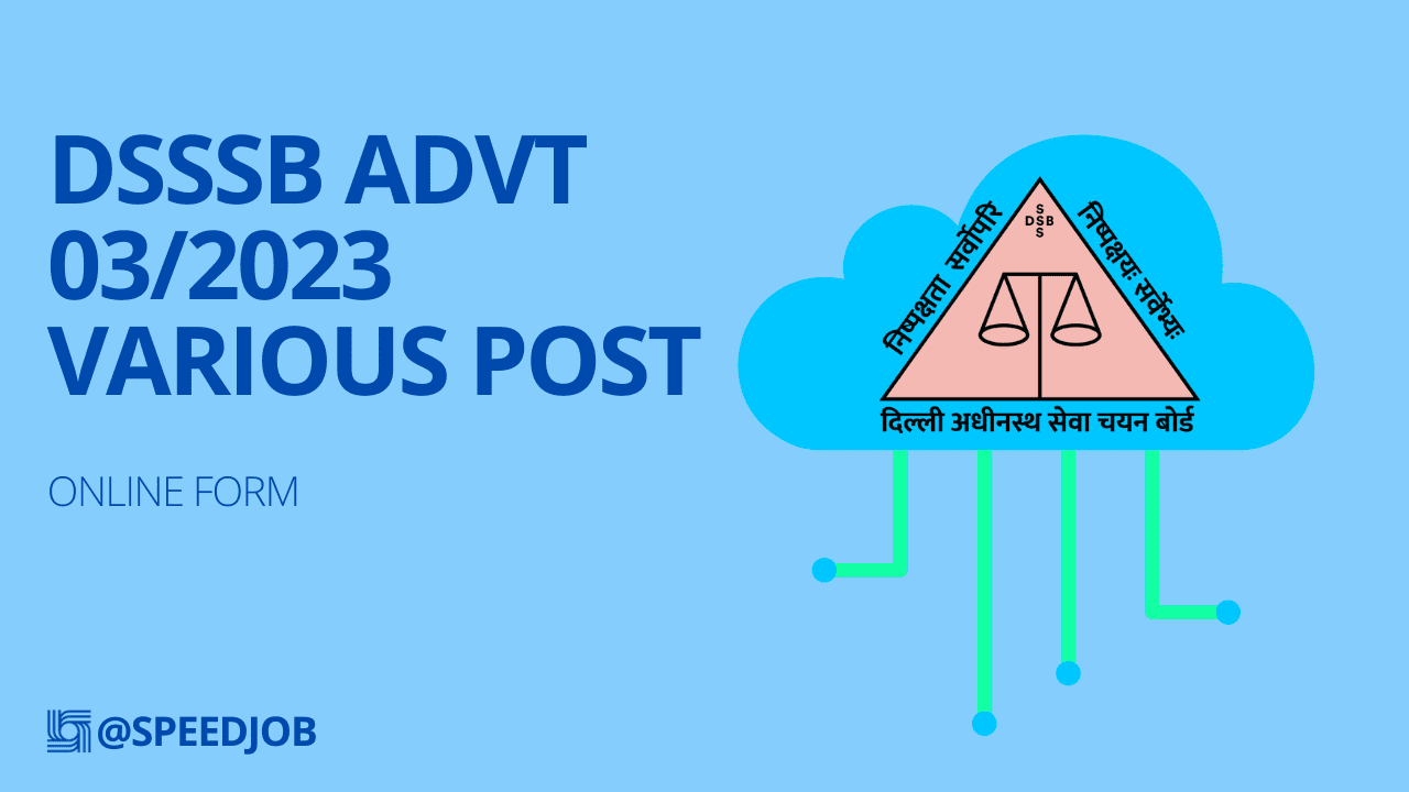 DSSSB Advt 03/2023 Warder Final Result 2025