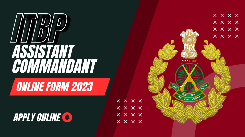 ITBP Assistant Manager Recruitment 2023 - ITBP AM Online Form