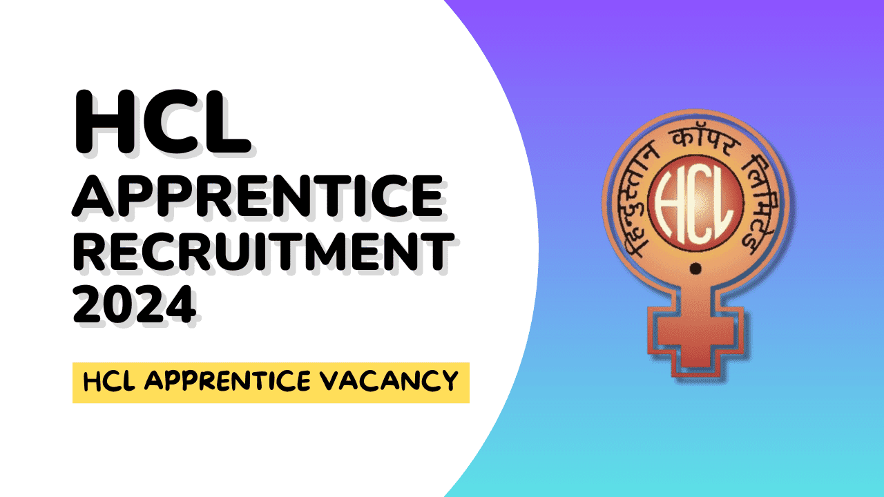 HCL Apprentice Vacancy 2024: Apply Now For 195 Posts | Speed Job