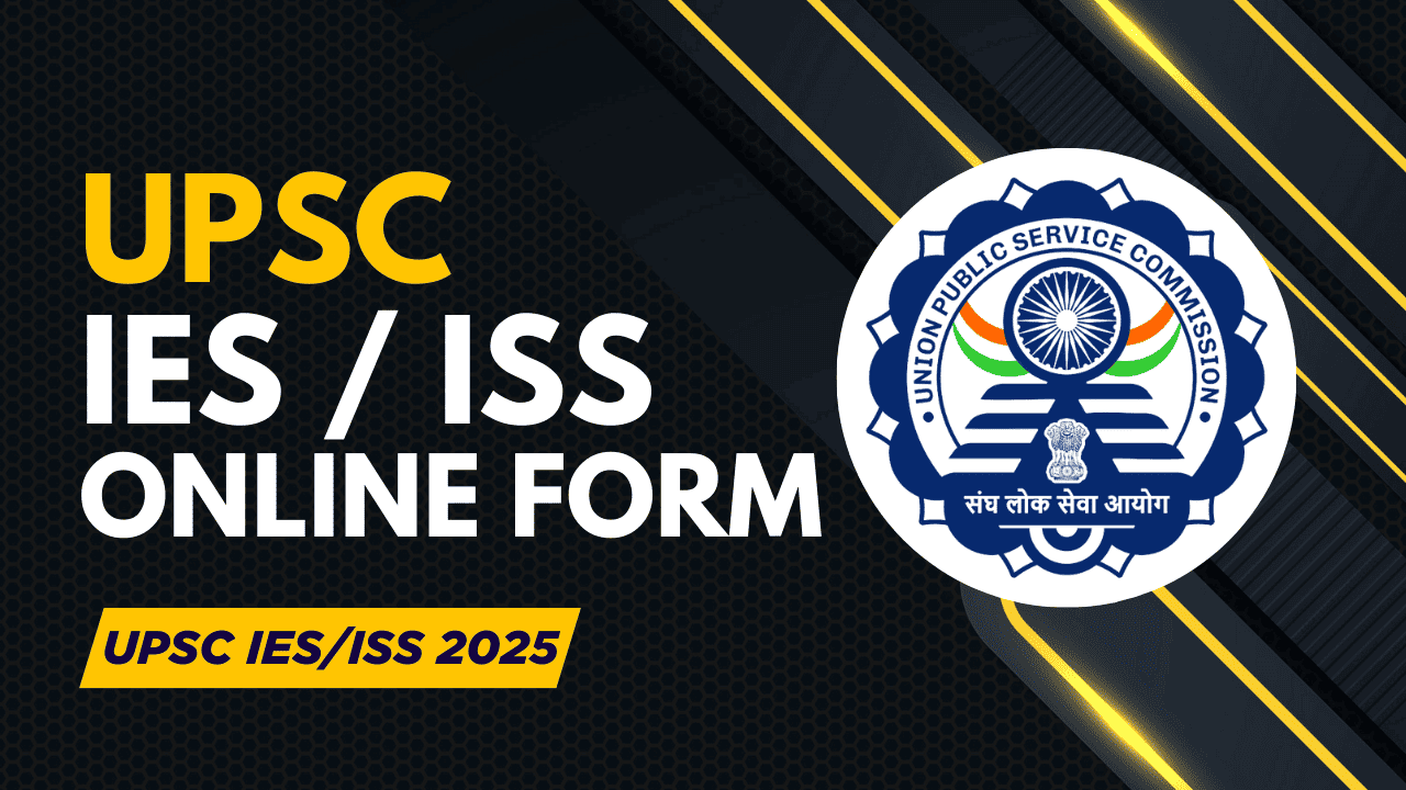 UPSC IES ISS Examination Result 2025