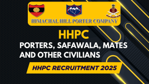 Army HHPC Recruitment 2025 | Himachal Hill Porter Company Vacancy 2025