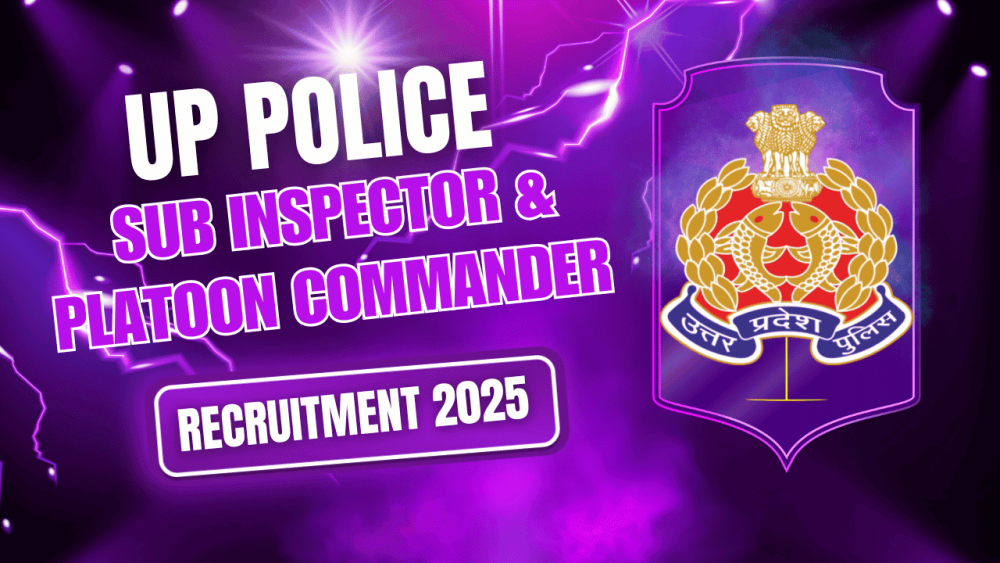 UP Police SI Correction Window, Payment Portal 2025 | UPPRPB SI/Platoon Commander Vacancy 2025