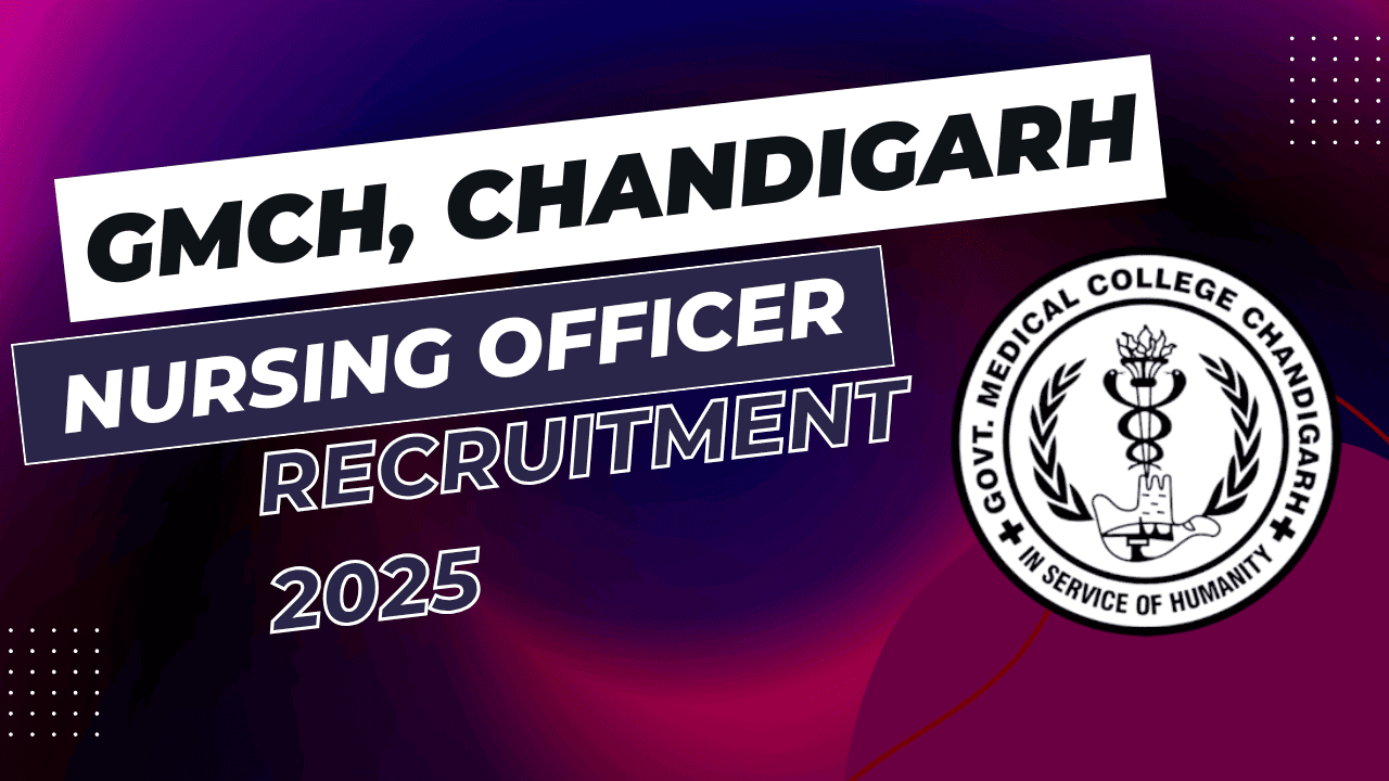 Chandigarh GMCH Nursing Officer Result 2025