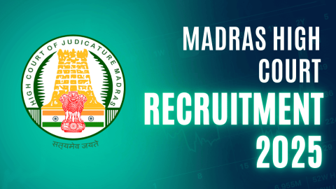 Madras High Court Office Assistant Recruitment 2025