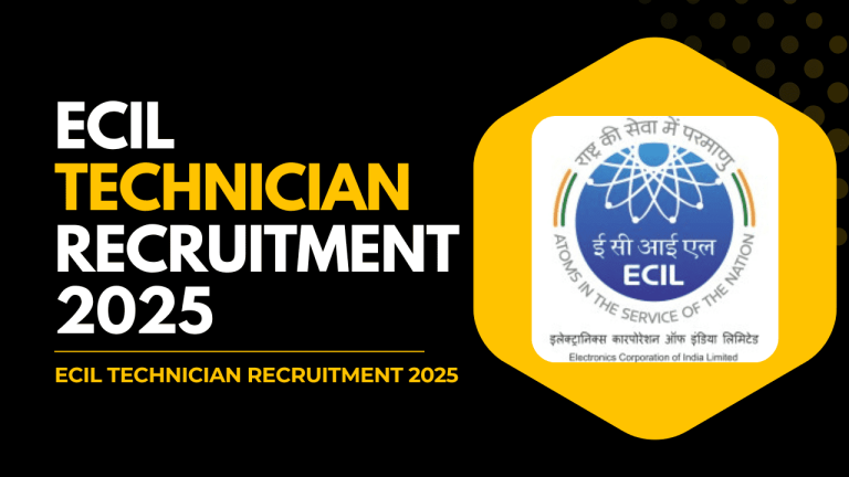 Ecil Technician Recruitment 2025