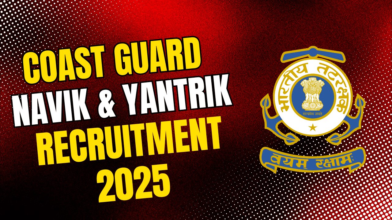 Coast Guard Navik GD DB Yantrik Result 2025