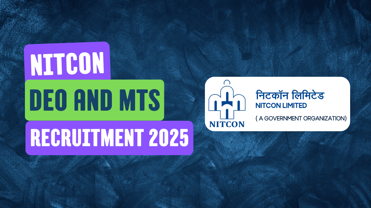 Delhi NITCON (DDA) DEO And MTS Result 2025