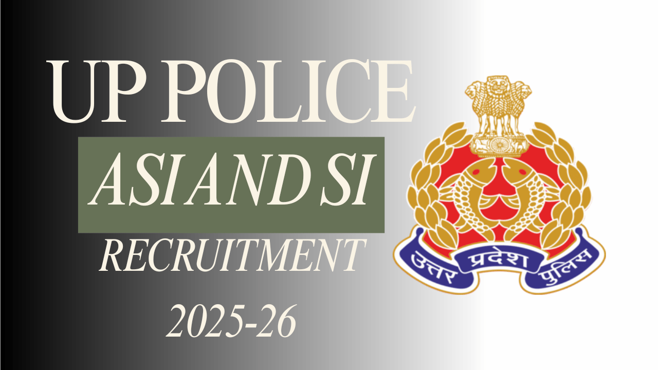 UP Police SI And ASI Recruitment 2025 | UPPRB Sub Inspector, Assistant ...