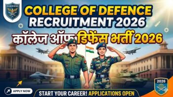 College Of Defence Recruitment 2026 | Indian Army Group C Vacancy 2026